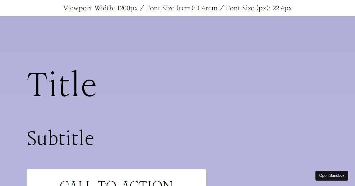liquid-layout-with-variable-font-sizes - Codesandbox