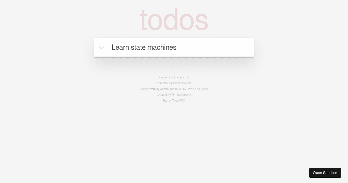 svelte-xstate-todomvc - Codesandbox