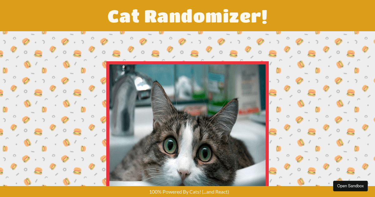 cat-randomizer-app - Codesandbox