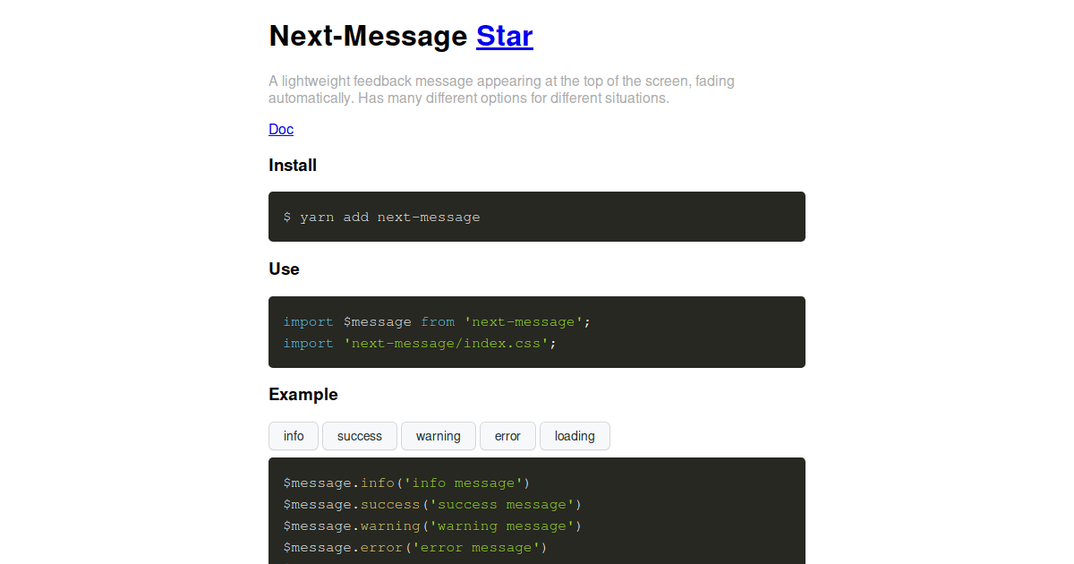 next-message - Codesandbox