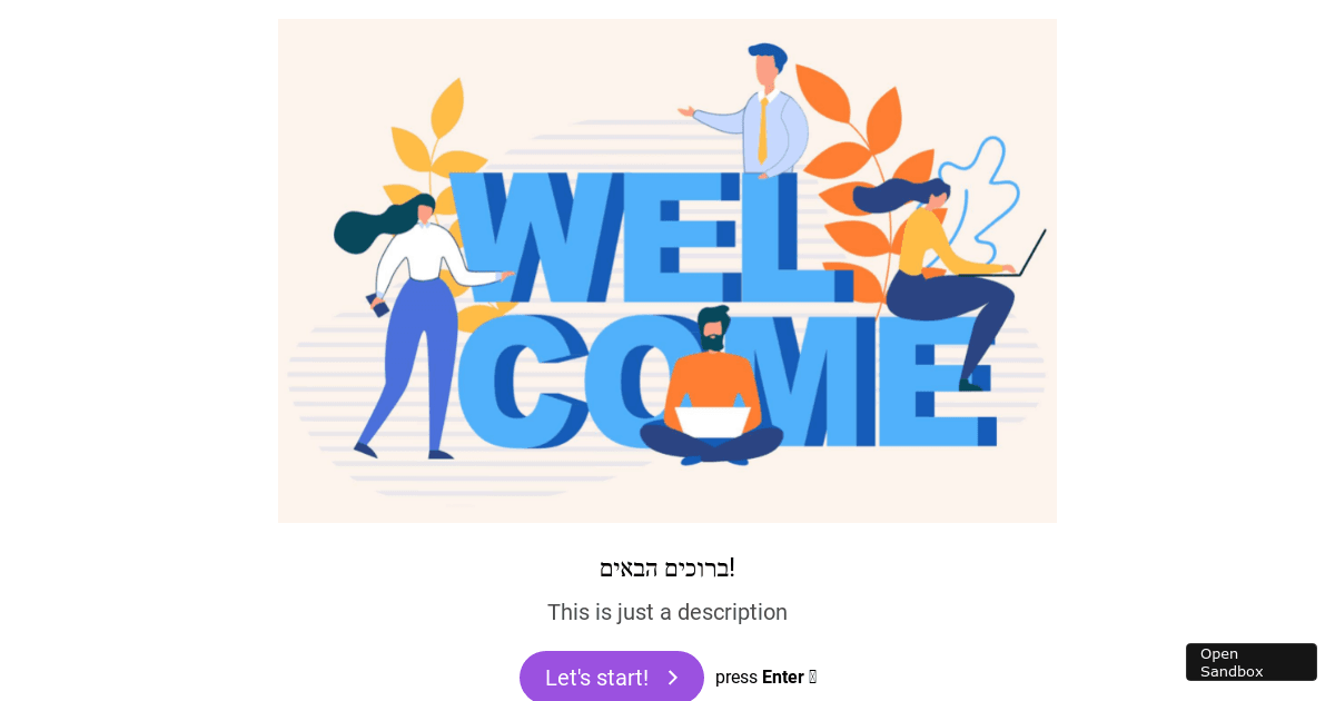 Quill Forms Example Typeform Clone In React Js And Typescript Codesandbox