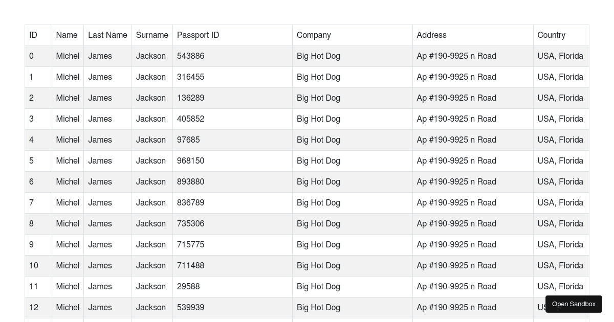react-table-scroll-demo (forked) - Codesandbox