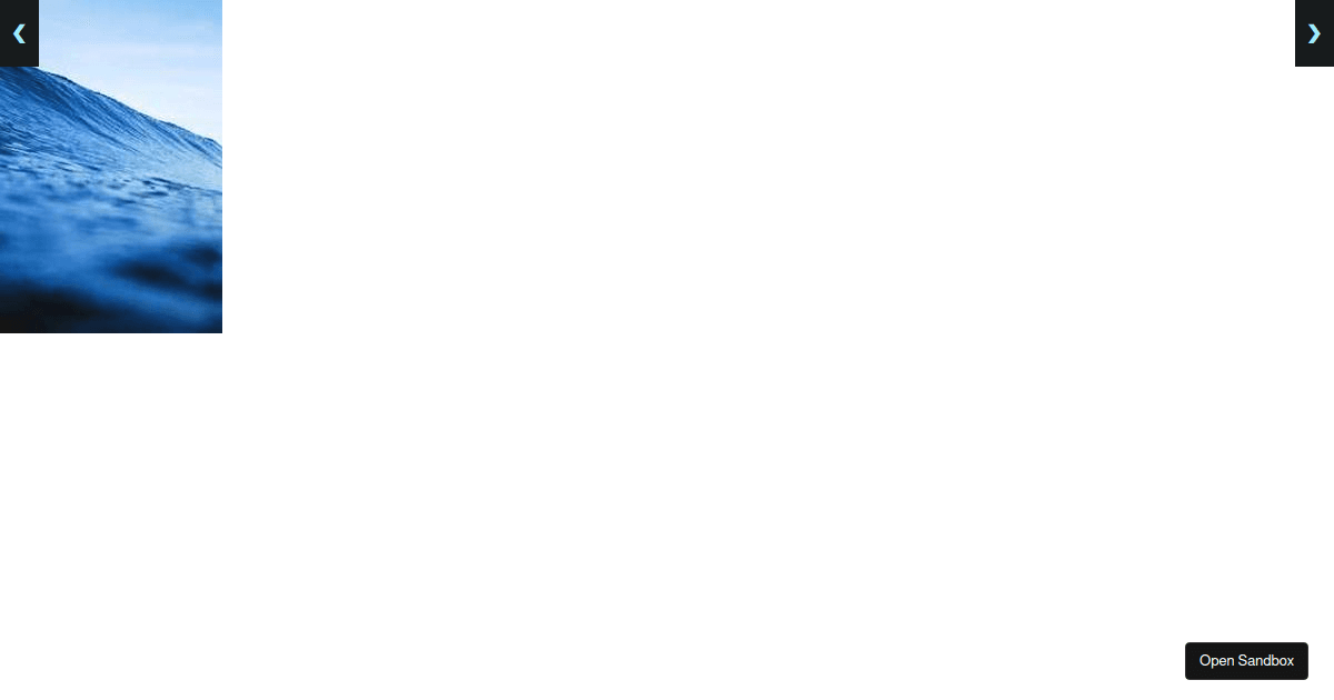 react-glide - Codesandbox