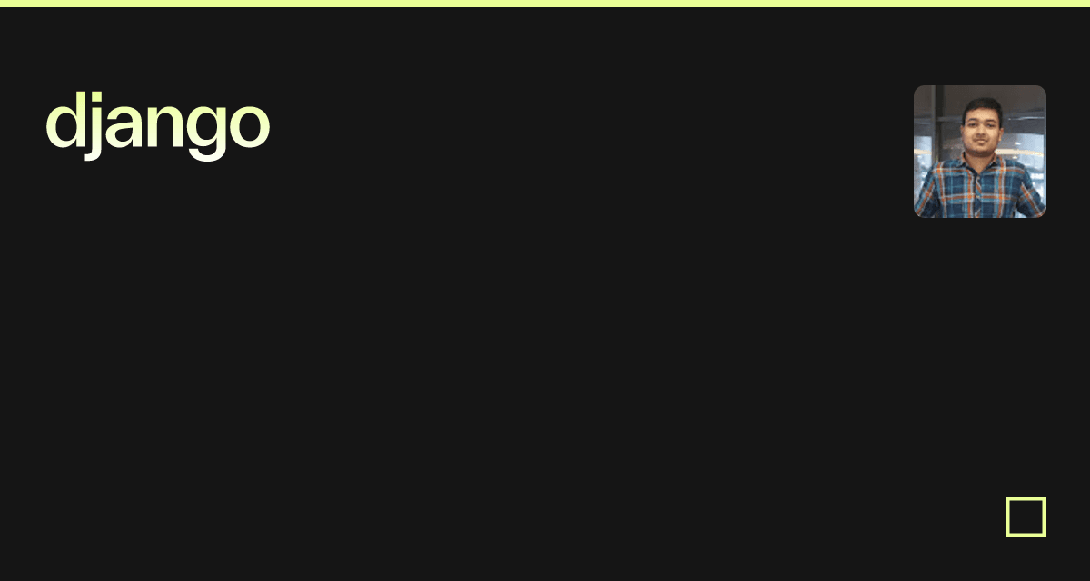 django - Codesandbox