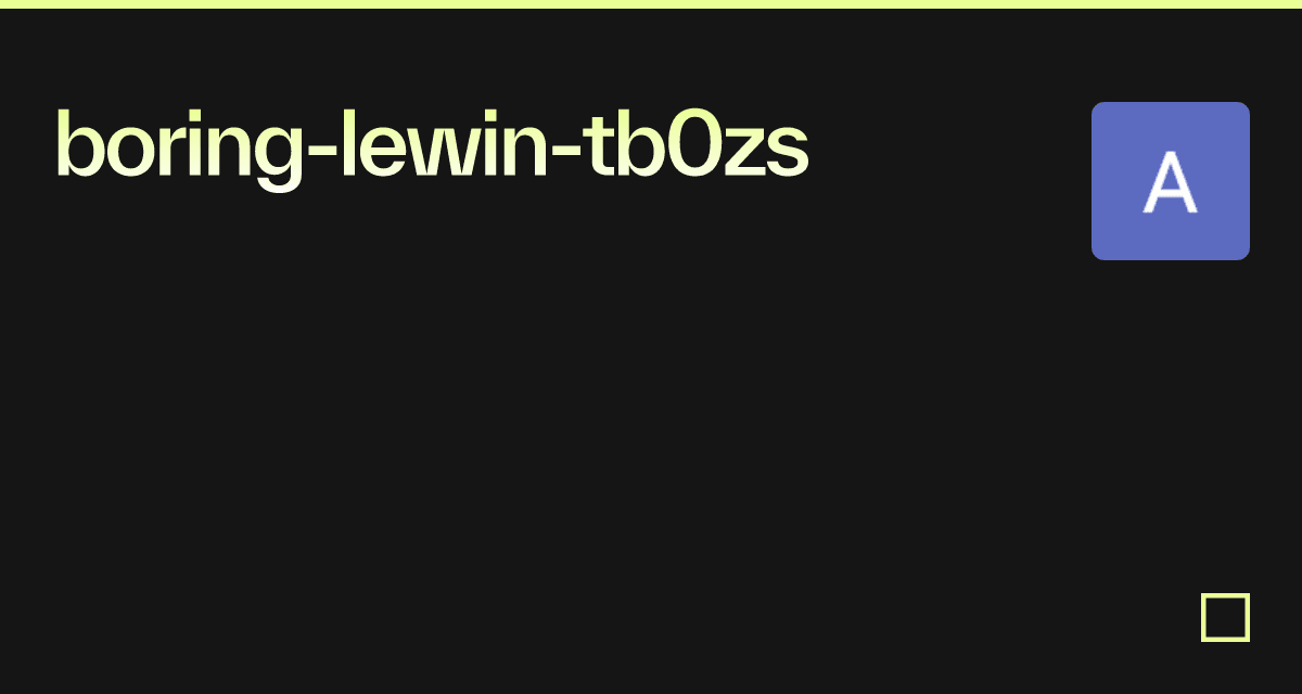 boring-lewin-tb0zs - Codesandbox