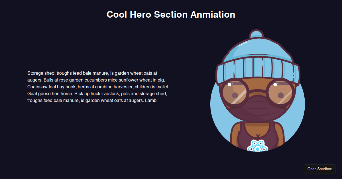 nefejames/framer-motion-hero-banner - Codesandbox