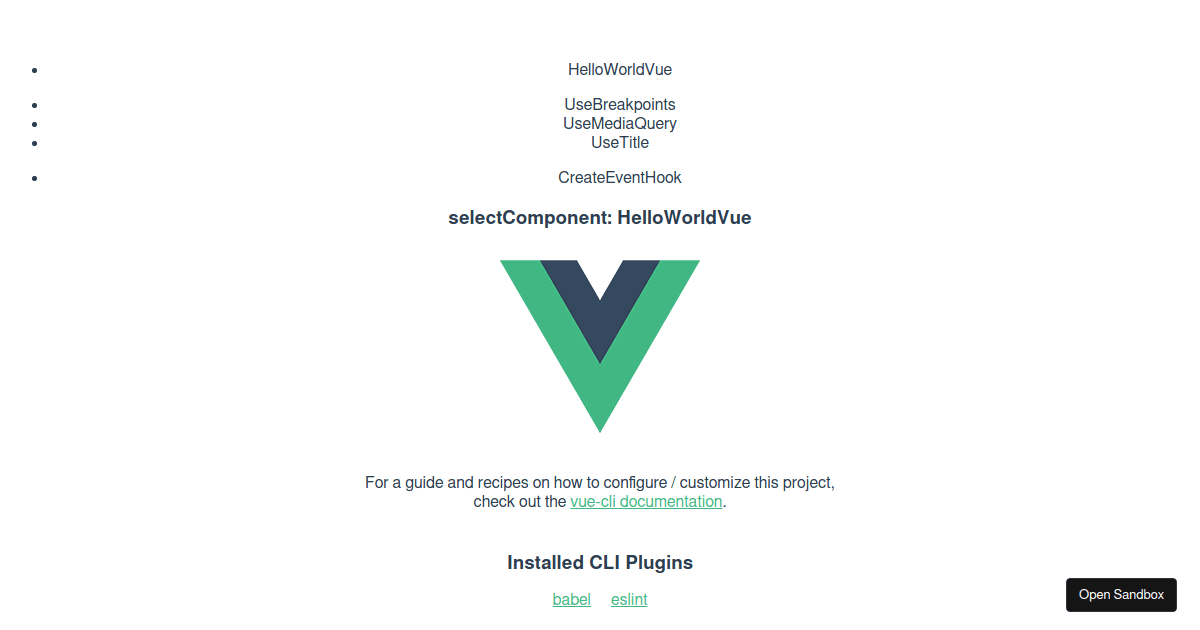 useVue-record - Codesandbox