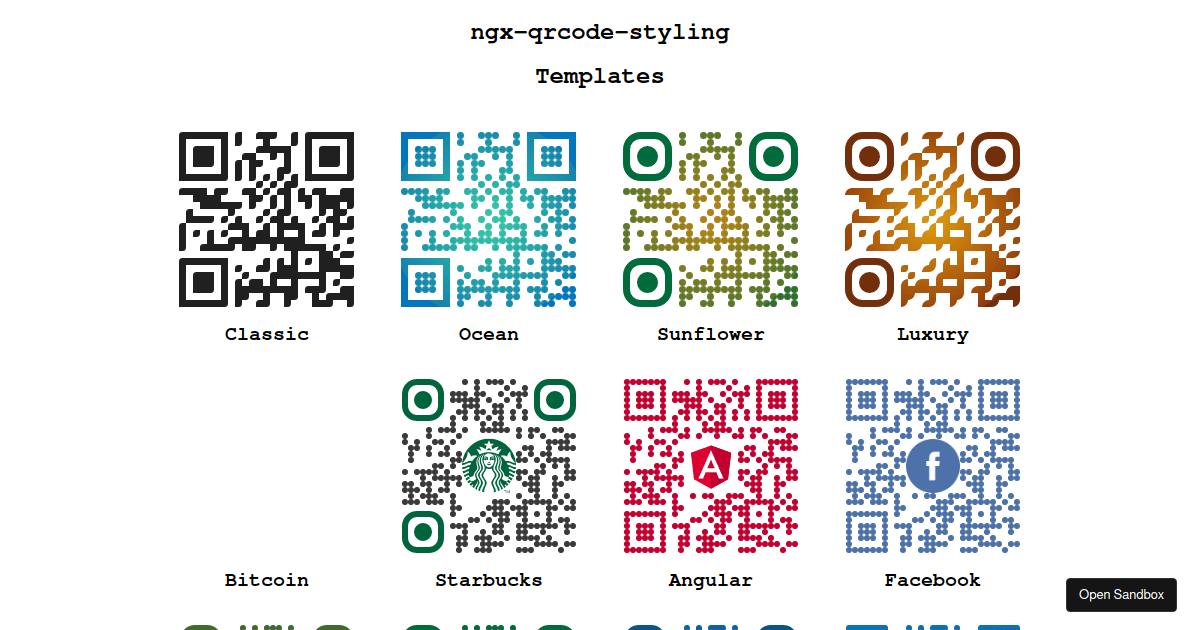 ngx-qrcode-styling (forked) - Codesandbox