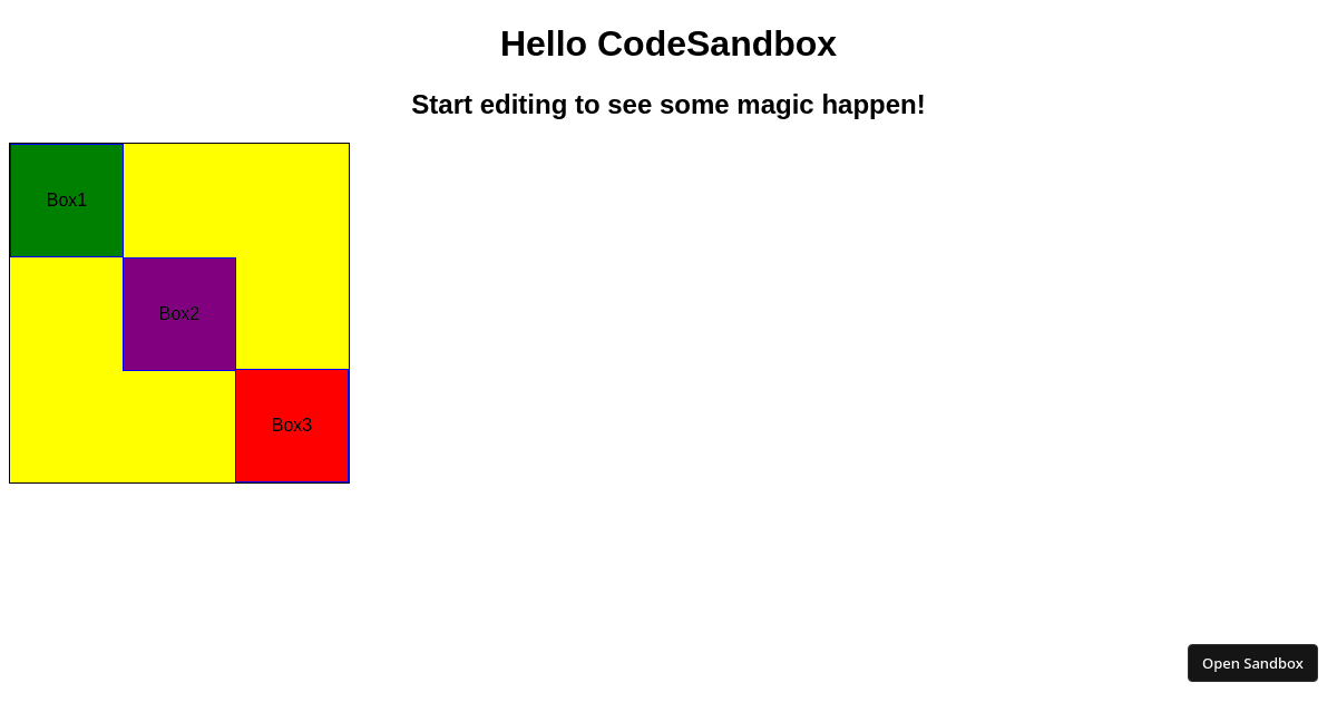 flexbox-box-exercise - Codesandbox