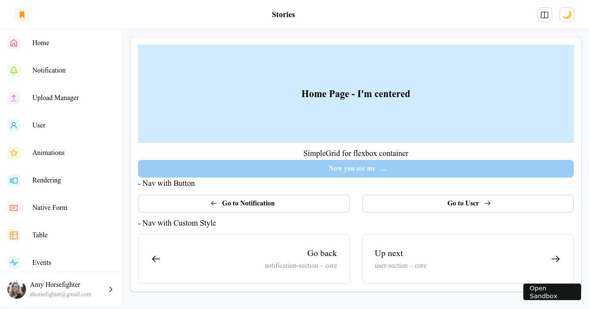 Stories - Mantine (forked) - Codesandbox