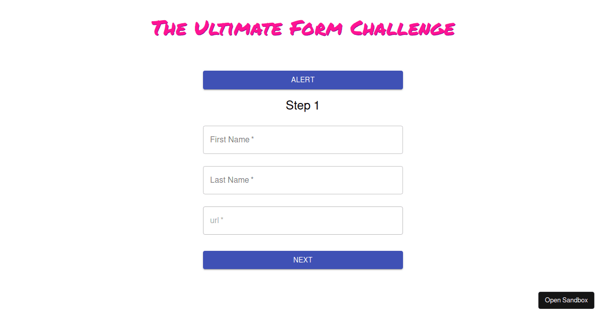 react-hook-form (forked) - Codesandbox