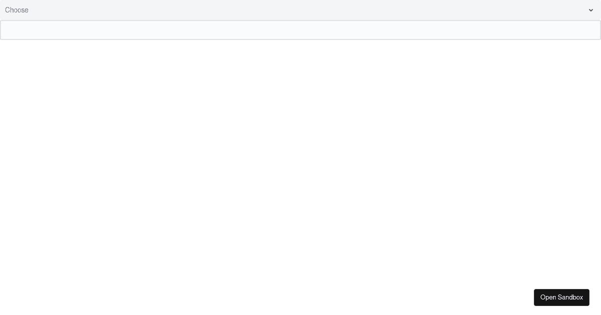 Text Field Elements Before And After Forked Codesandbox
