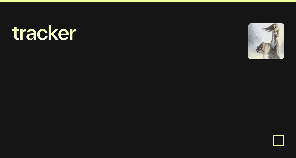 tracker - Codesandbox