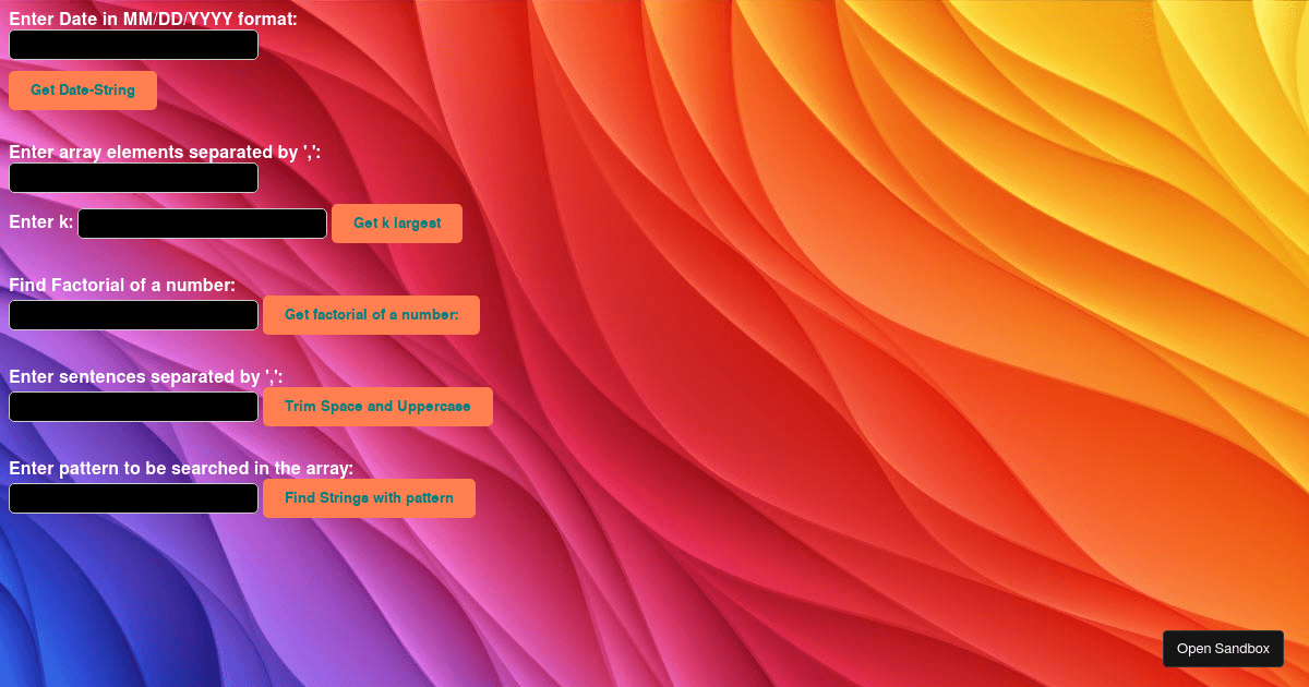 task 4 - Codesandbox