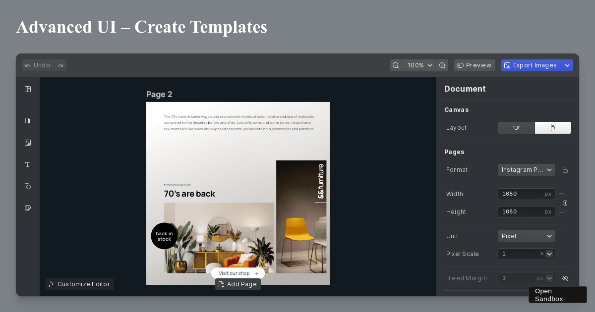 showcase-github - Codesandbox