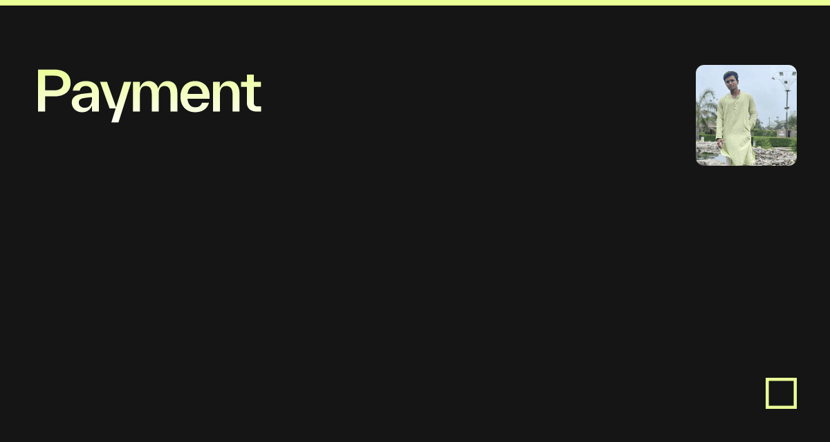 Payment - Codesandbox