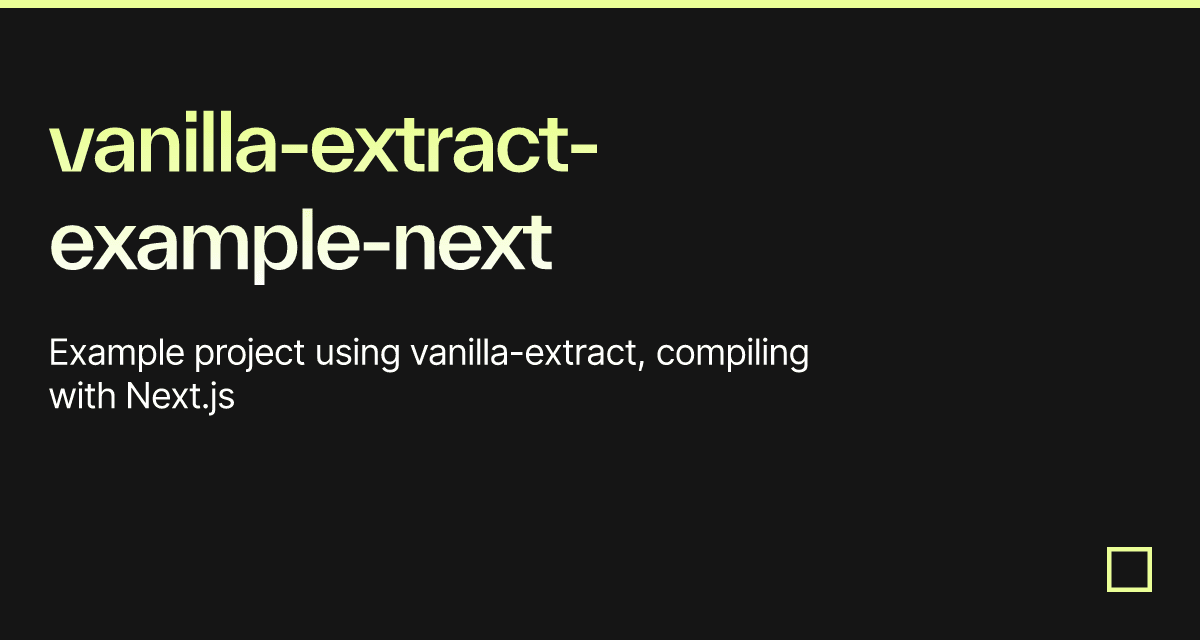 vanilla-extract-example-next - Codesandbox