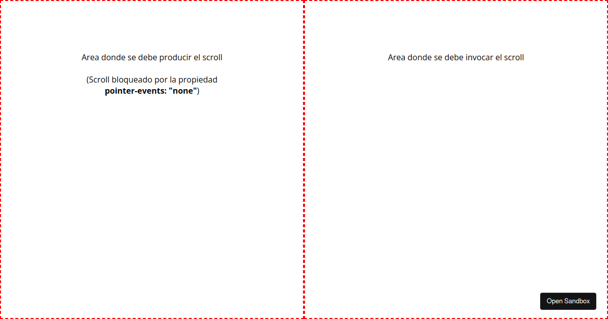 Custom Scroll Codesandbox