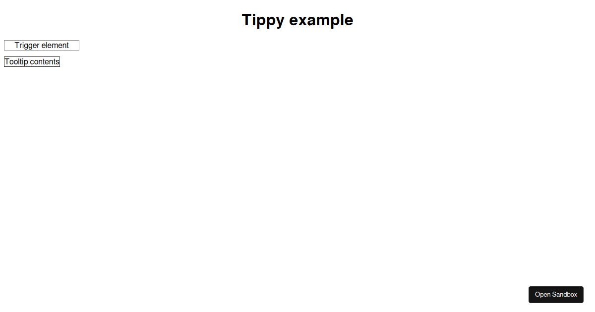 tippyjs-react - Codesandbox