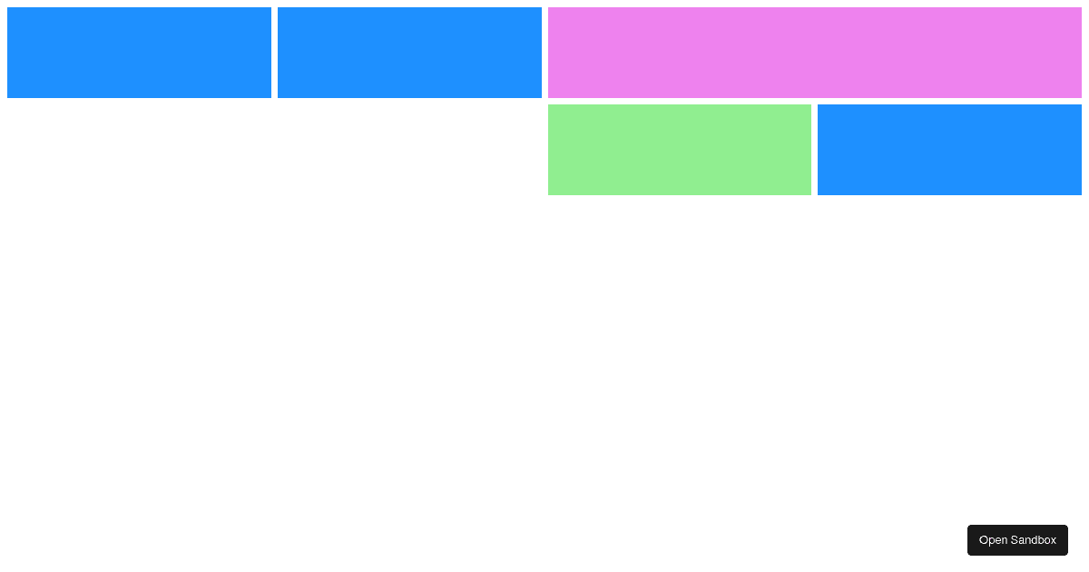 grid-column-start - Codesandbox