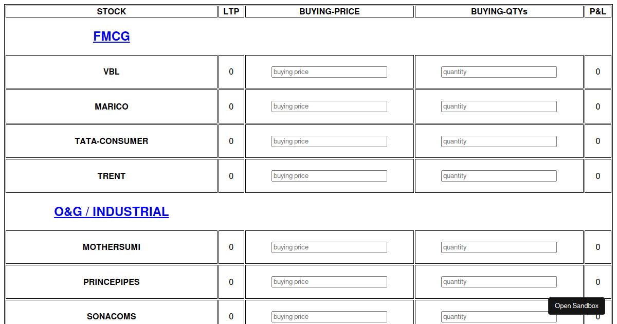 bulls-and-bears - Codesandbox