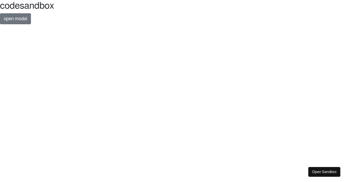 vertical stepper and modal reactstrap (forked) - Codesandbox