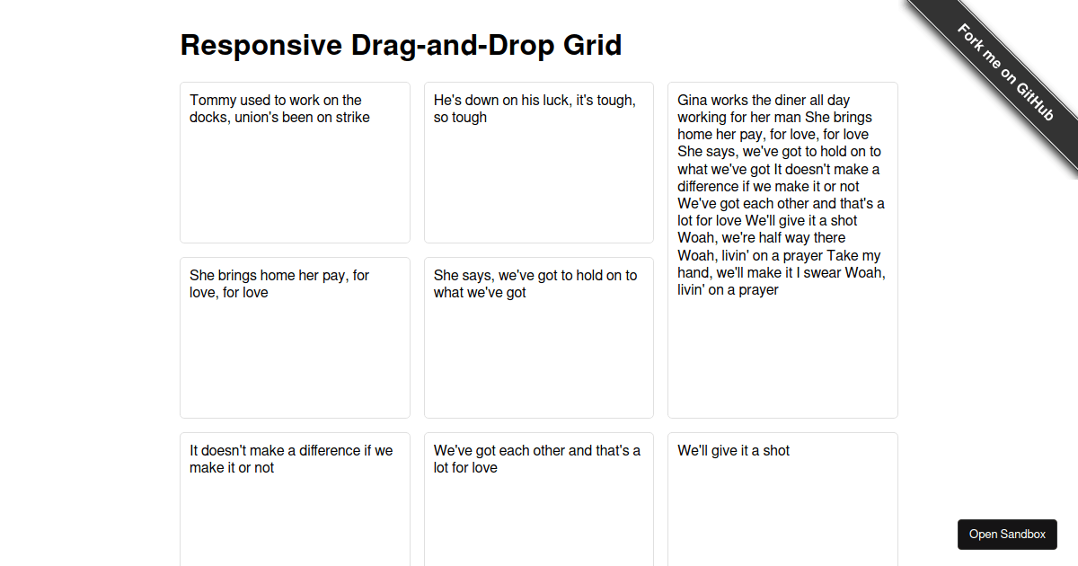 viniciusgerevini/react-responsive-mosaic - Codesandbox