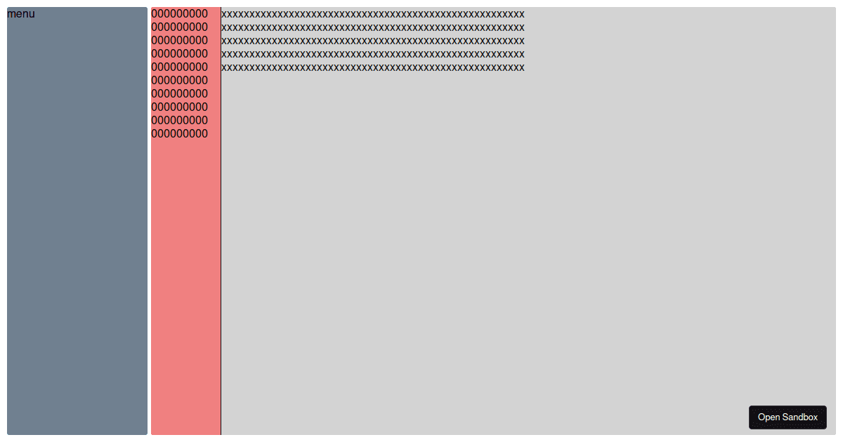 sticky-horizontal-scroll - Codesandbox sticky-horizontal-scroll - Codesandbox