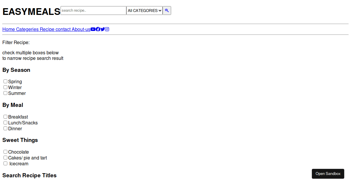 vikime/Food-recipe-react - Codesandbox
