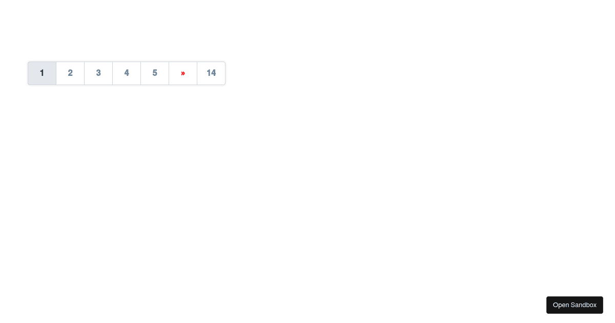 React Pagination With Dots Forked Codesandbox