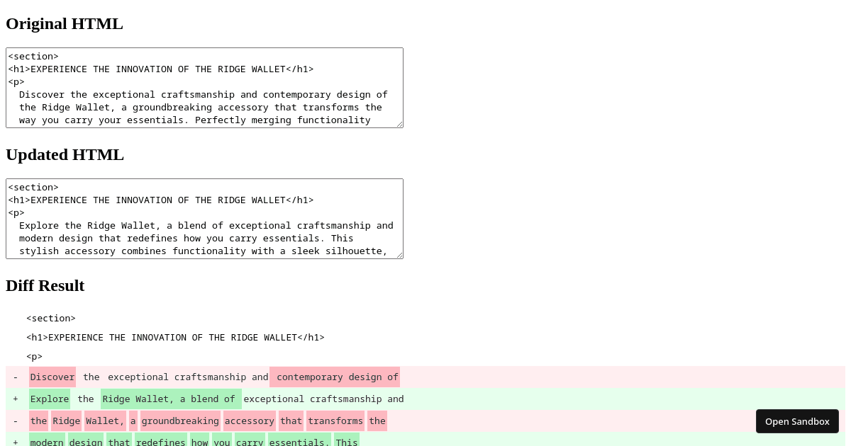 react-diff-viewer - Codesandbox