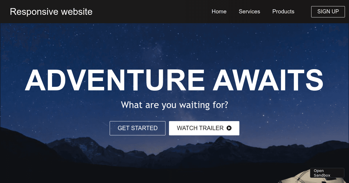 react-responsive-website - Codesandbox react-responsive-website - Codesandbox