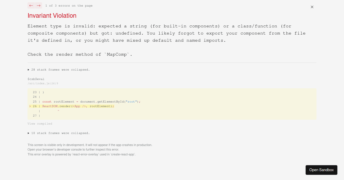 Geocoding Using Esri Leaflet Geosearch And React Forked Codesandbox