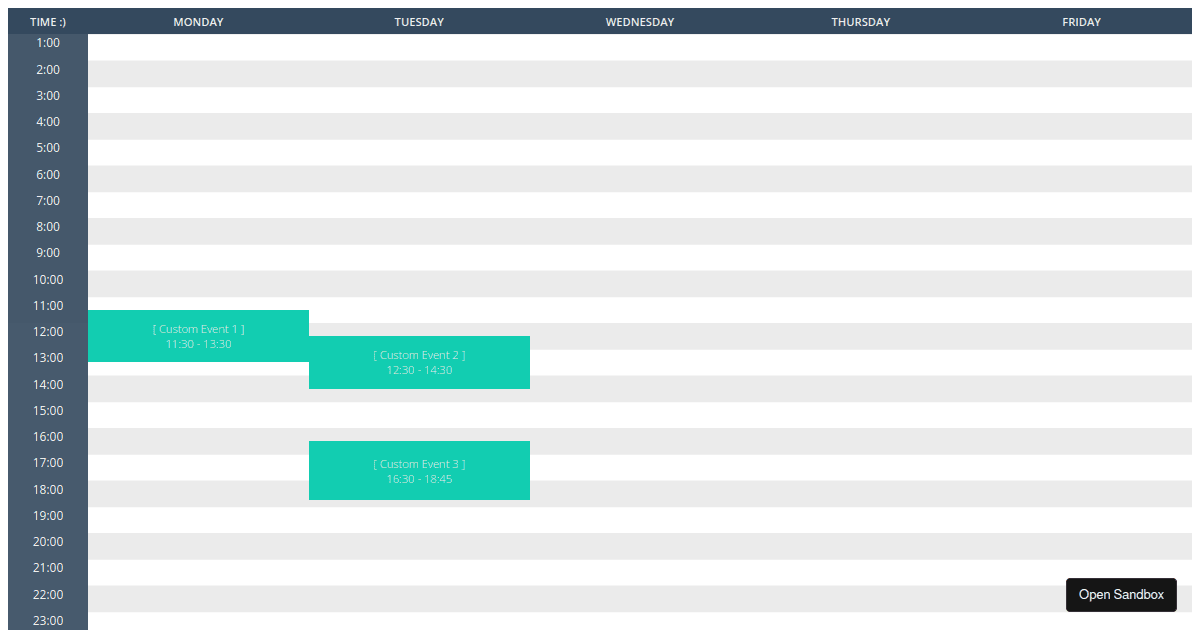 react-timetable-events - Codesandbox