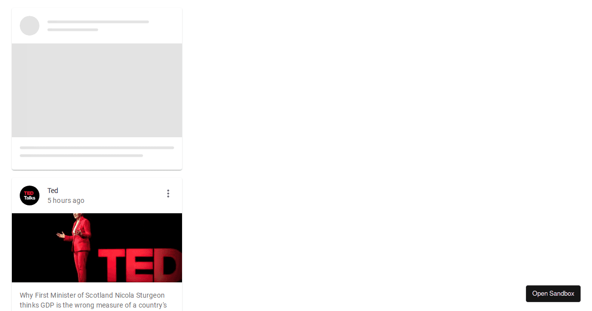 Facebook demo — Material UI - Codesandbox