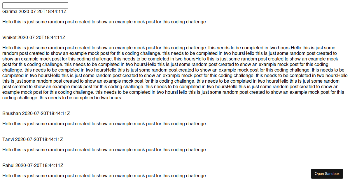 Msft Machine Coding React Ts Codesandbox