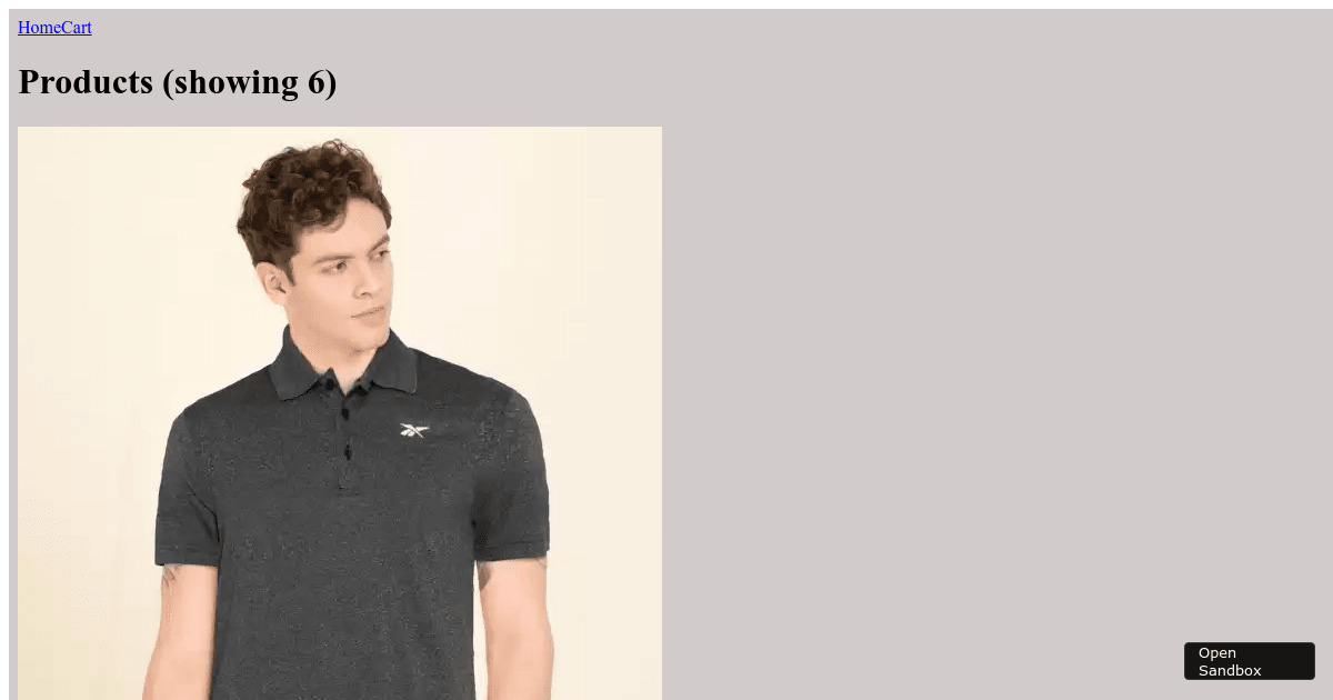 machine-coding - Codesandbox