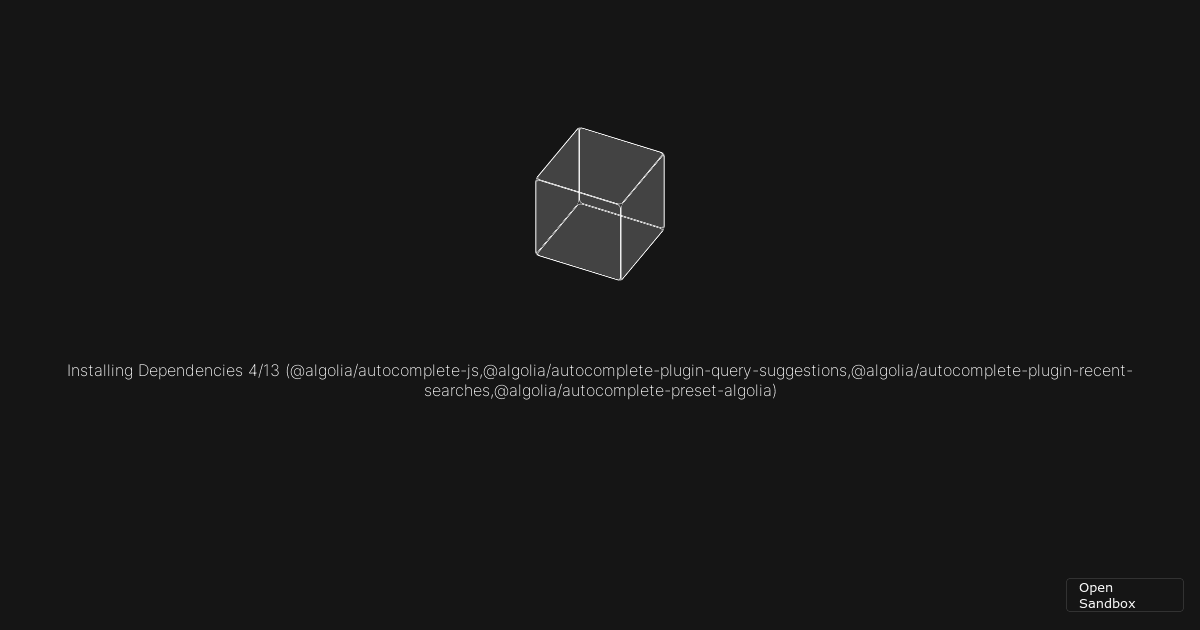 @algolia/autocomplete-example-reshape - Codesandbox @algolia/autocomplete-example-reshape - Codesandbox