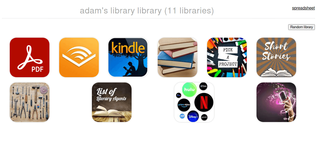 library library - Codesandbox