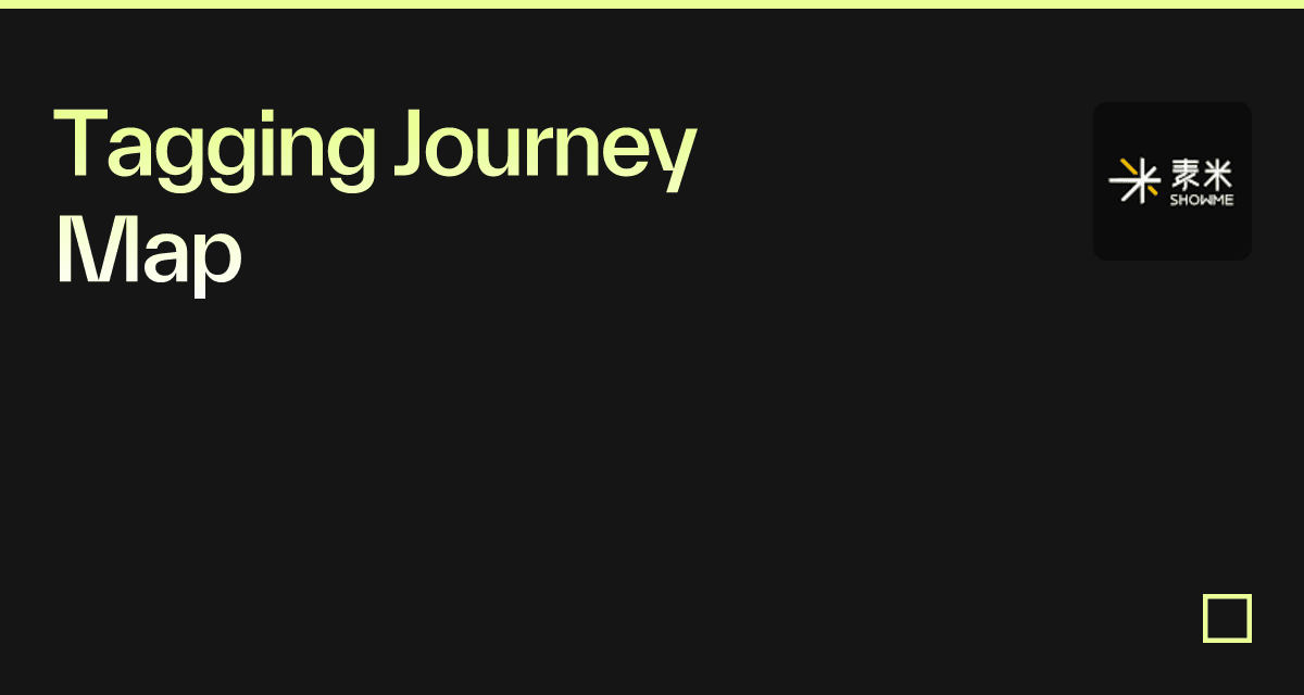 Tagging Journey Map - Codesandbox