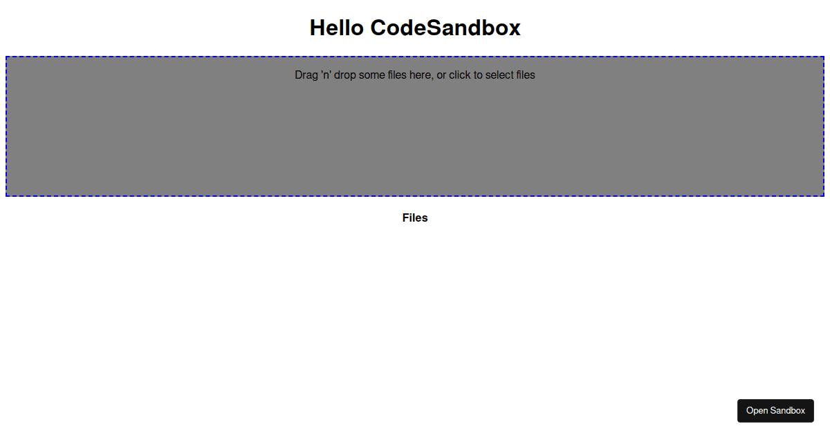 React Drag And Drop Issue Fix Codesandbox