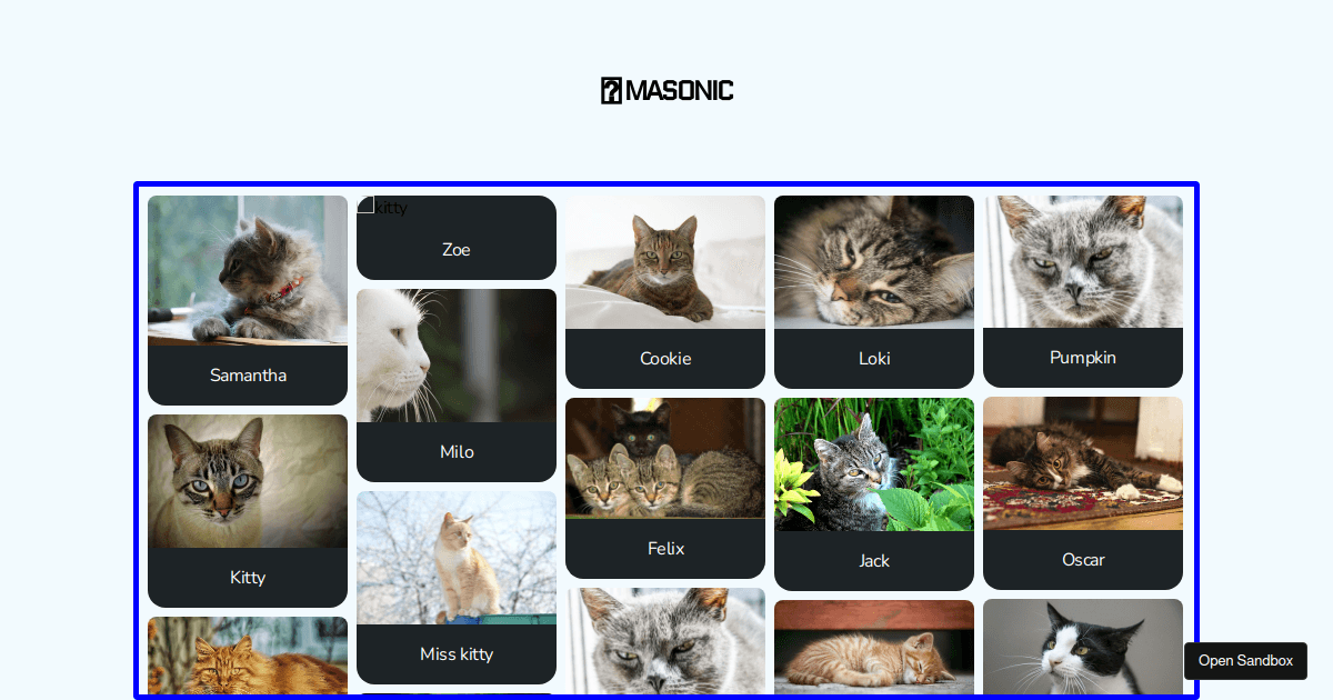 Masonic Inside Of A Scrollable Example Forked Codesandbox