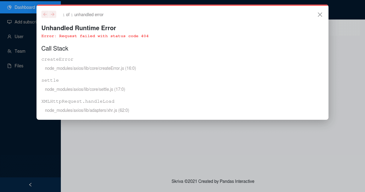 Pandas-Interactive/Skriva - Codesandbox