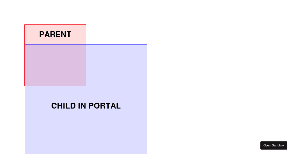 portal - Codesandbox