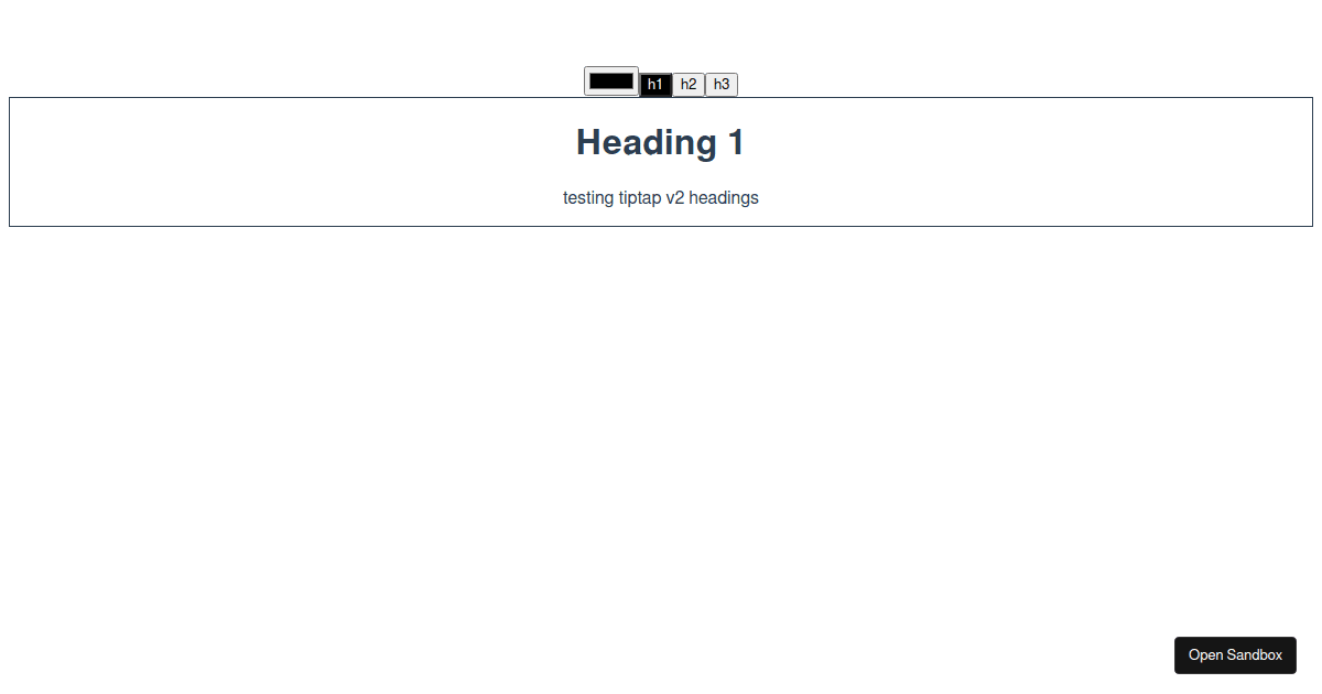 tiptap-heading-color - Codesandbox
