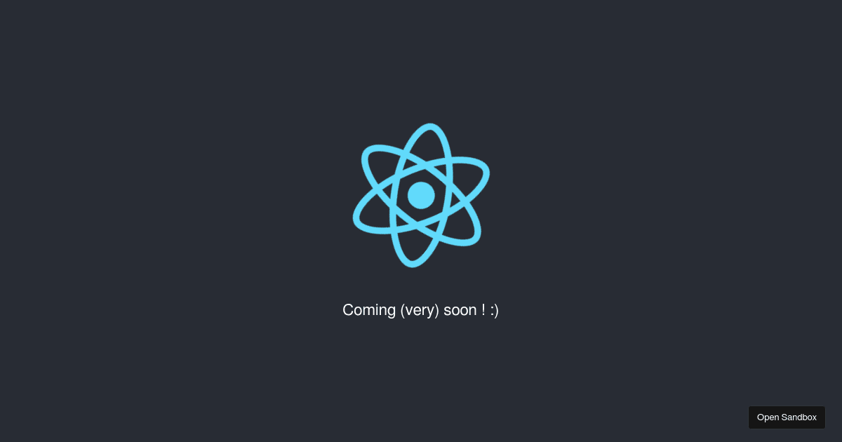 create-react-app - Codesandbox