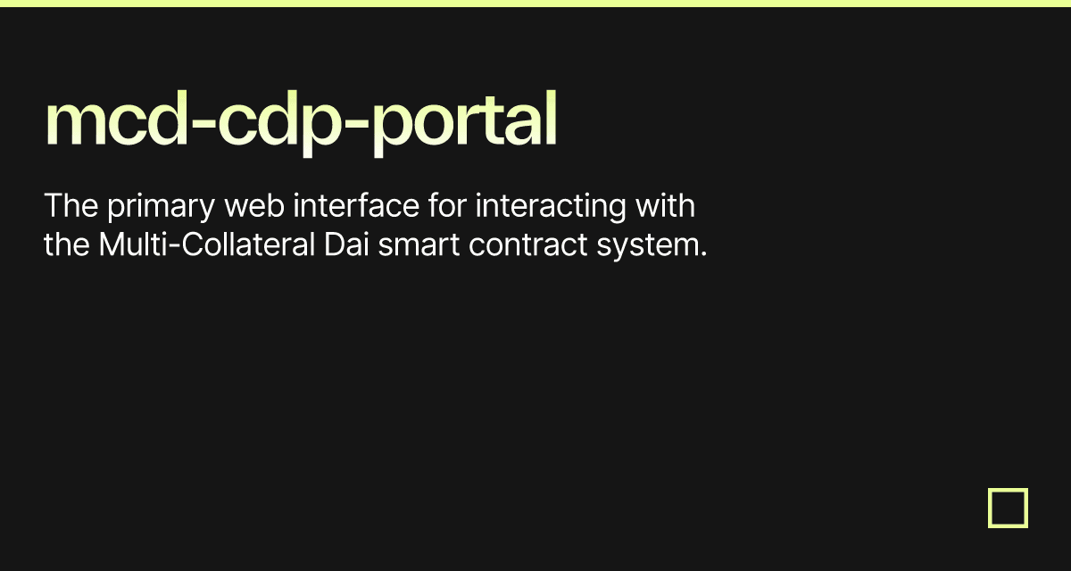 mcd-cdp-portal - Codesandbox