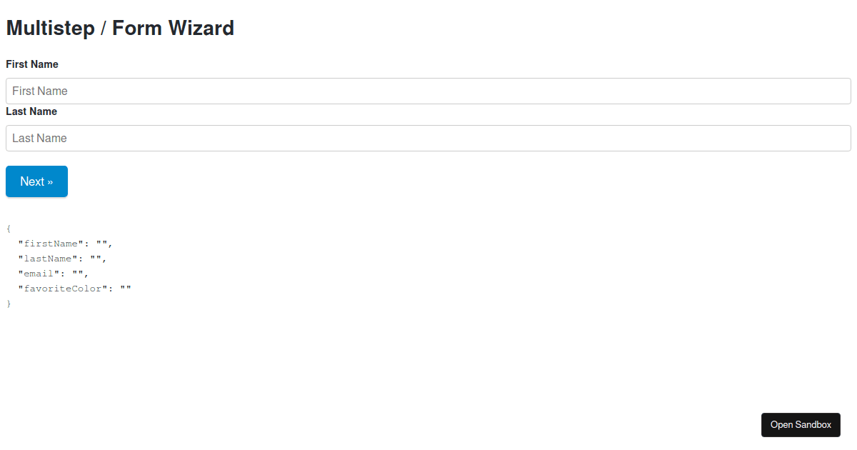 formik-example - Codesandbox