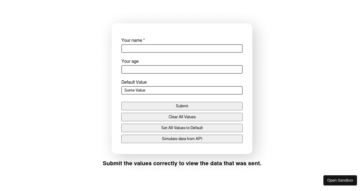 form-full-example - Codesandbox