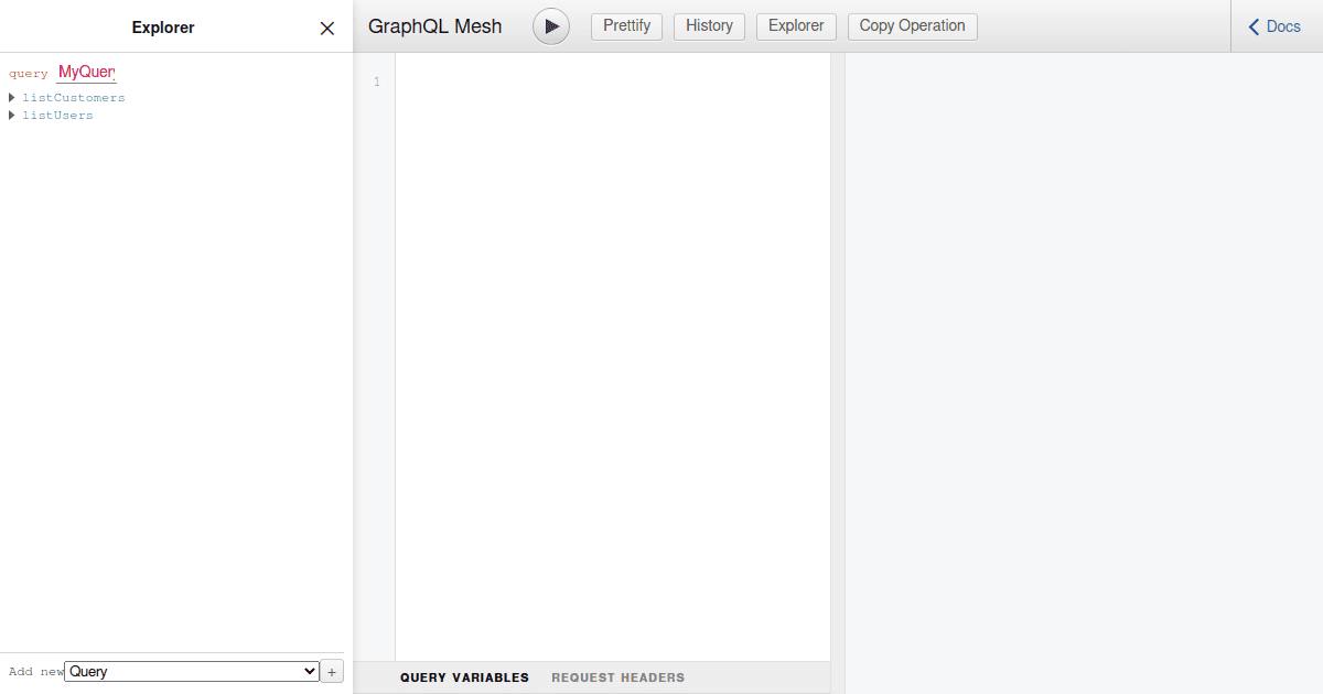 graphql-schema-stitching - Codesandbox